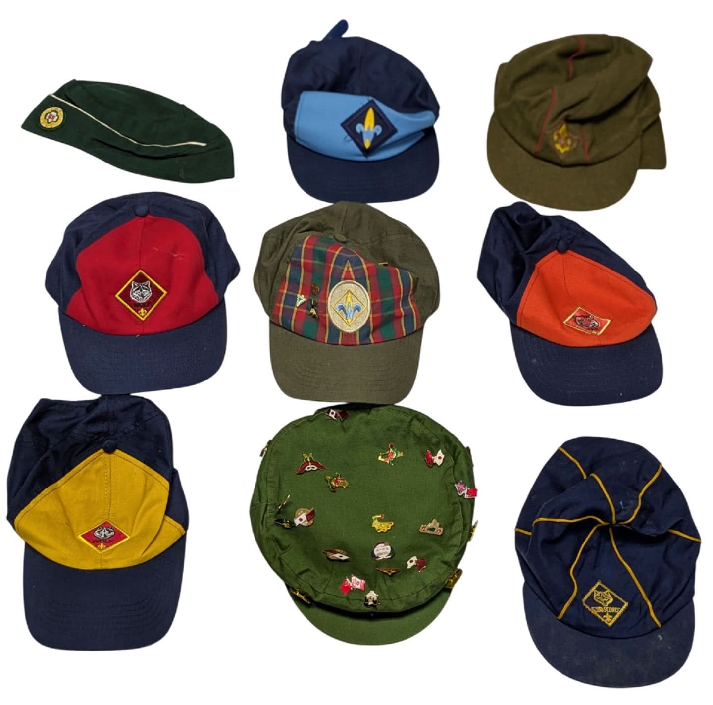 Recycle & Good Boy Scout Hats Scarves ~219 to 235 pcs – Raghouse