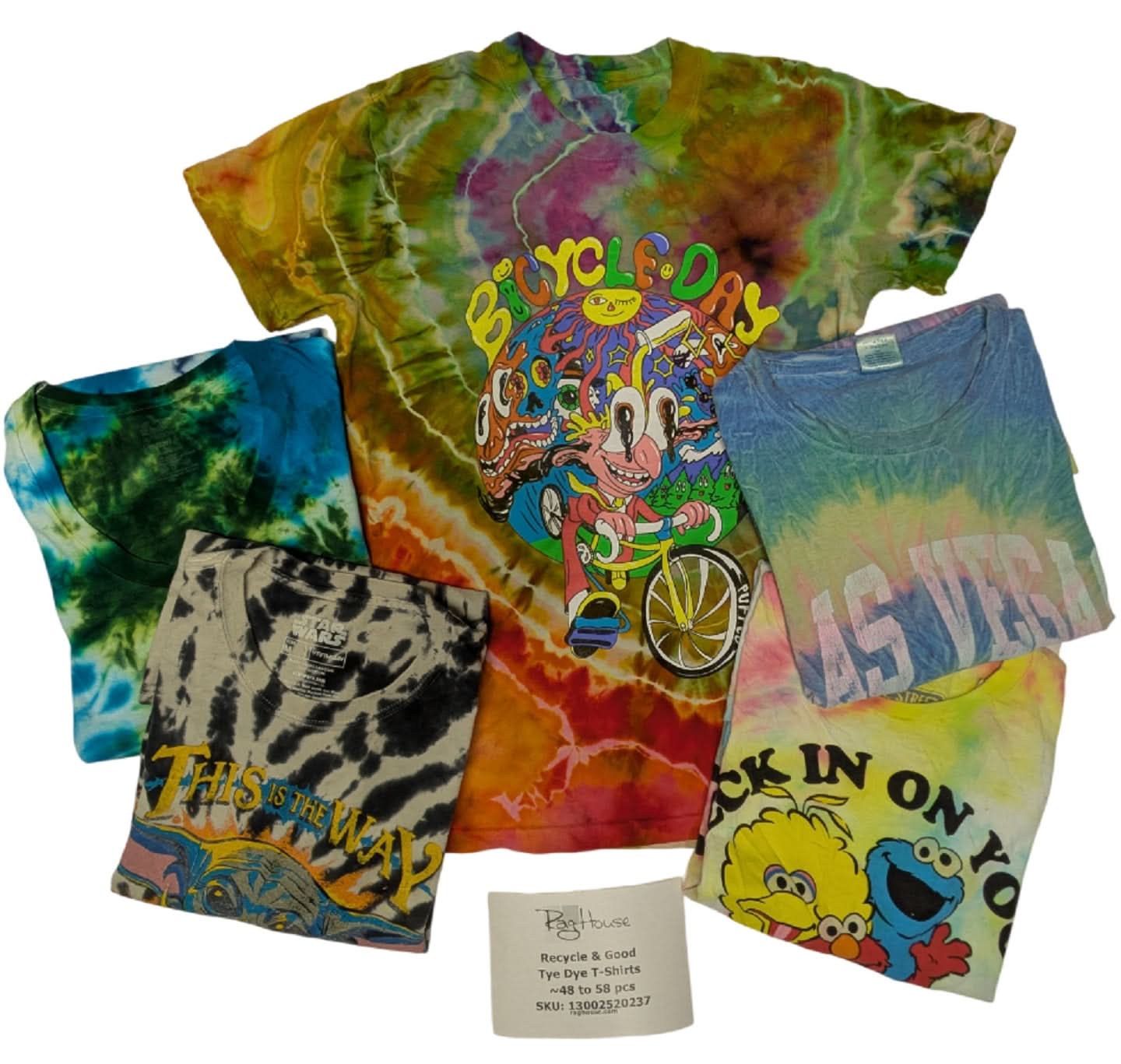 Recycle & Good Tye Dye T-Shirts ~48 to 58 pcs – Raghouse